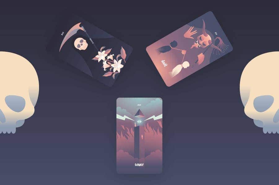 Dealing with Negative Tarot Cards - Scariest Tarot Cards & What to Do ...